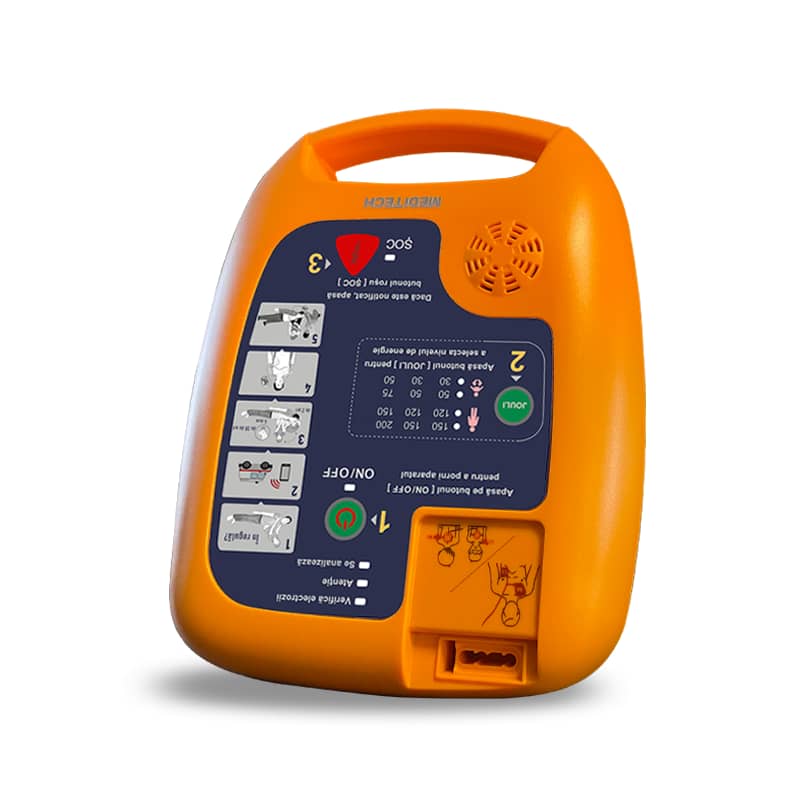 Defibrilator Extern Semi-Automat DEFI 5S cu meniu in limba romana ...