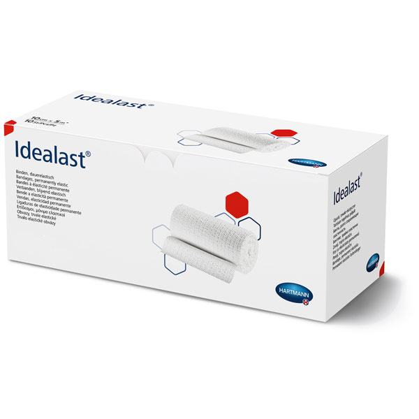 Fasa elastica alba Idealast, 6 cm x 5 m – Medizone