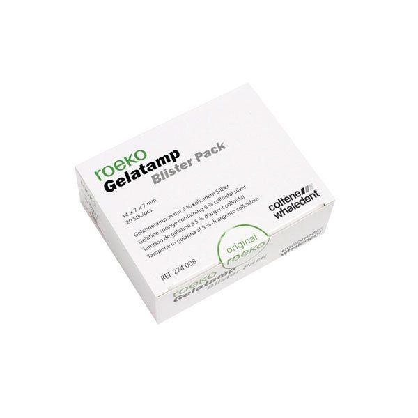 Gelatamp, blister 20 bureti hemostatici – Medizone