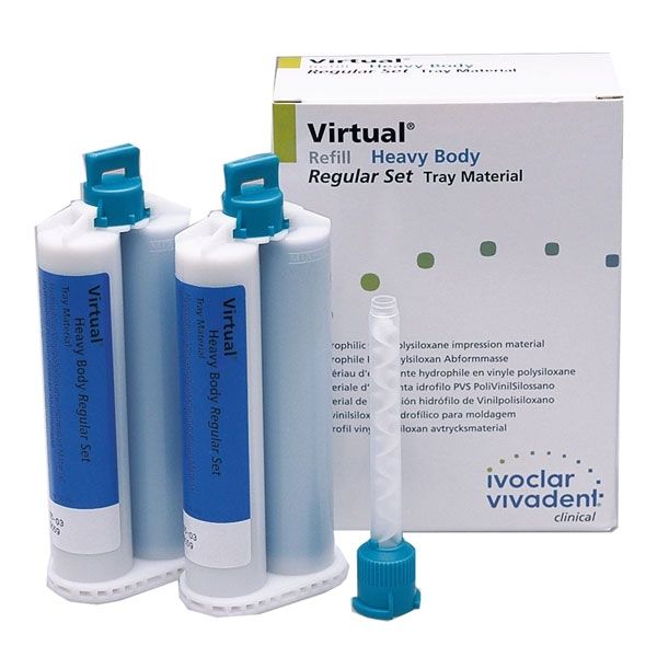 Material amprenta Virtual Heavy Body Regular, 2 x 50 ml – Medizone